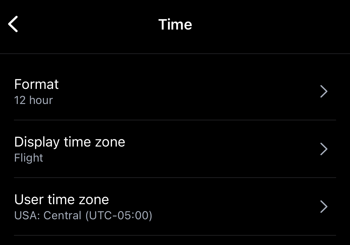 How to Change My FlightAware iOS App Display Settings? – FlightAware
