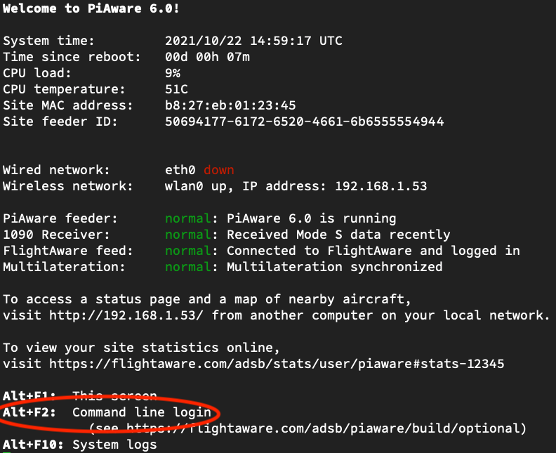Claim old site number, uid and feeder history from previous PiAware ...